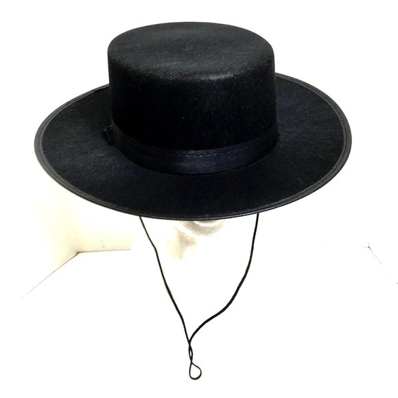J Hats | Accessories | Zorro Classic Adult Black Spanish Hat | Poshmark